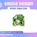 Derp Twitch Emote | Cow Emote | Twitch Meme Emote | Derp Face Emote ...
