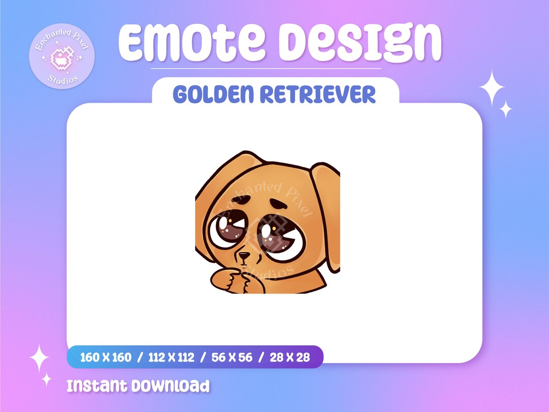 Beg Twitch Emote Cute Dog Emote Gamer Girl Emotes Discord Emotes ...