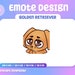 Beg Twitch Emote Cute Dog Emote Gamer Girl Emotes Discord Emotes ...