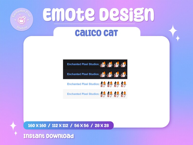 Reverse Card Emote Calico Cat Emote Cat Meme Emote Twitch Cat Emote ...