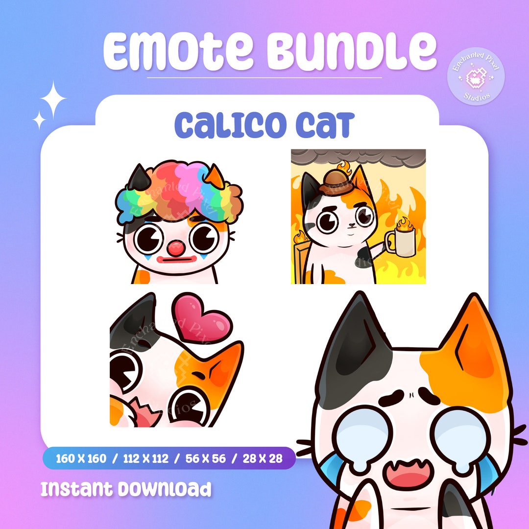 The Ultimate Twitch Sub Meme Emote Pack | 4 Funny Emote Designs, Clown ...