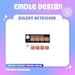Twitch Streamers Emote | Heart Love Hug Heart | Kawaii Love Emote | Sub ...