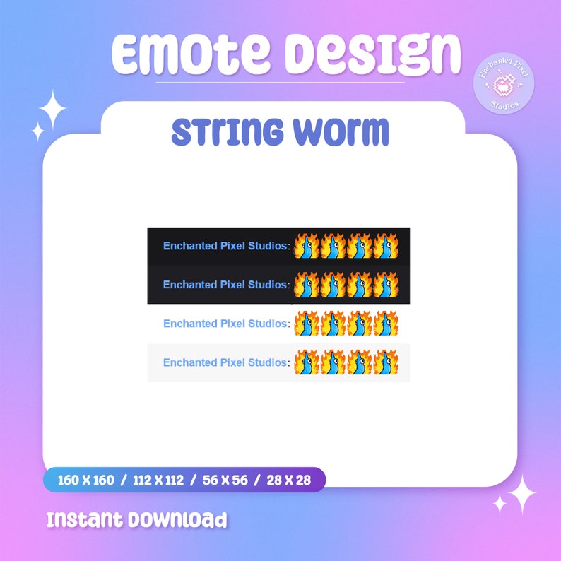 Meme Fire Burning Twitch Emote | Blue Chaos Twitch Emoji Funny Discord ...