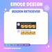 Rage Twitch Emote Angry Dog Twitch Emote Golden Retriever Tilted Meme ...