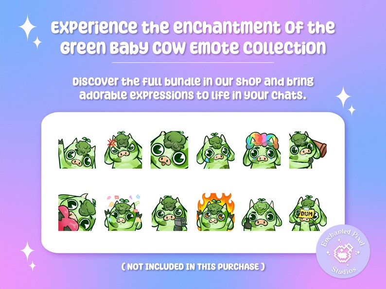 Funny Cow Emote Cute Cow Emotes Kawaii Cow Emotes Twitch Emotes Discord ...