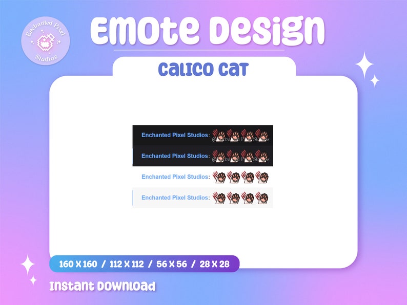 Cat Paw Emote | Hi Cat Emote | Twitch Paw Emote | Discord Emote | Cute ...