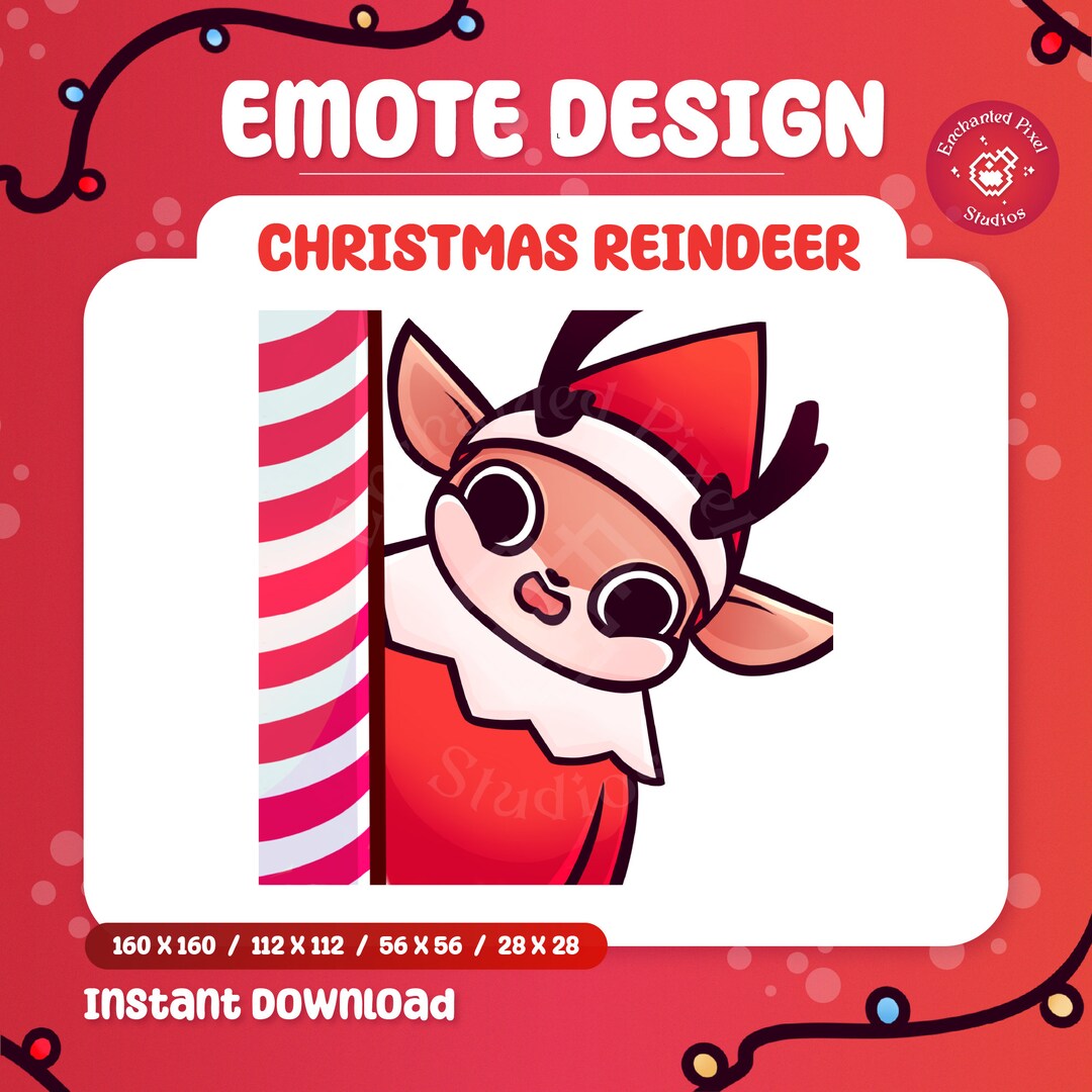 Christmas Elf Lurk Emote Meme Christmas Emoji Naughty Elf Twitch Emote ...