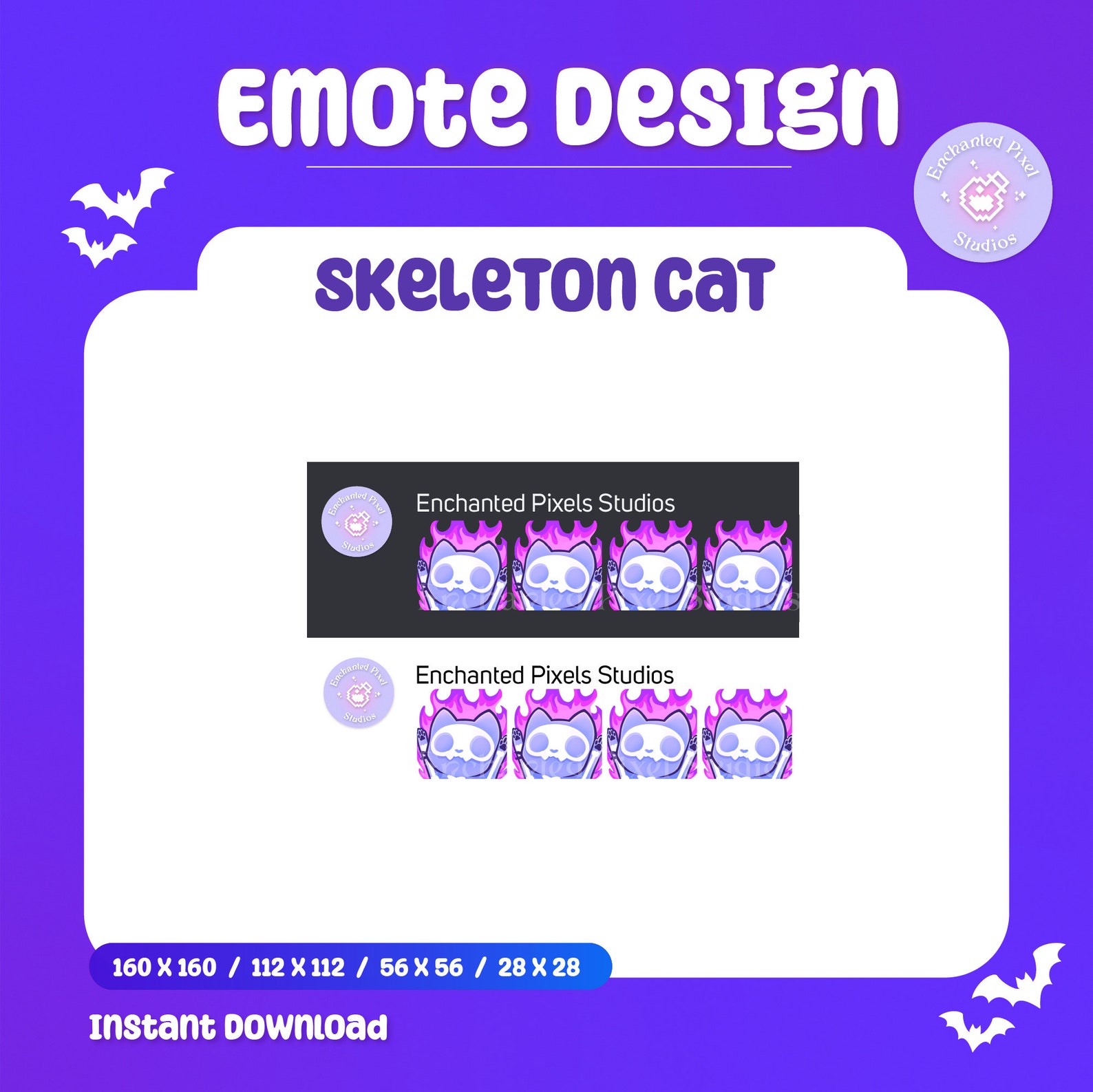 Let It Burn Cat Meme Emote | Pastel Cat Meme Emote | Fire Emote ...