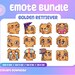 Golden Retriever Emote Pack | Dog Emotes | Goldie Twitch Emote ...