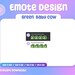 Derp Twitch Emote Cow Emote Twitch Meme Emote Derp Face Emote Funny ...
