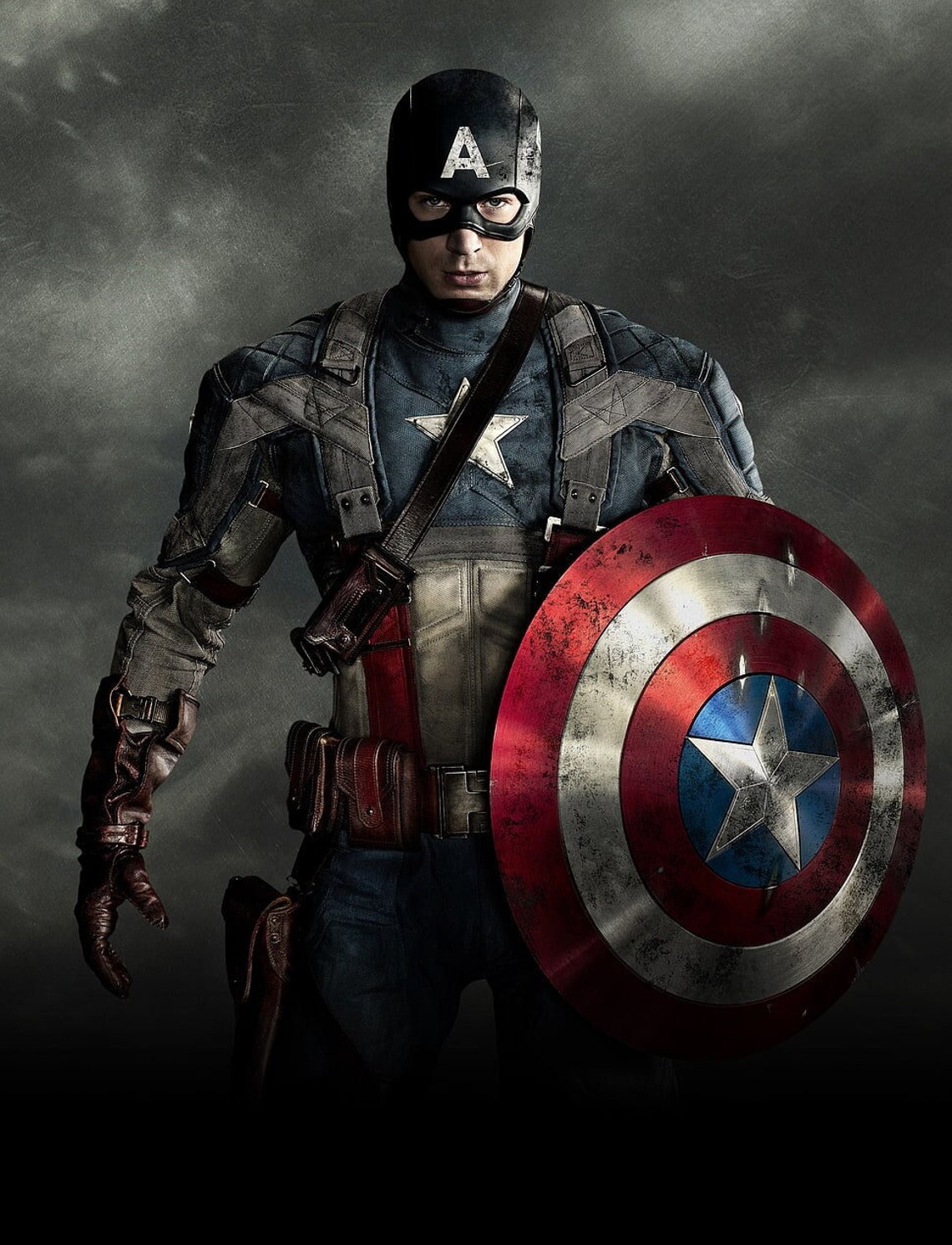 Captain America Digital Print - Captain America Office Art - Etsy