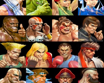 Street Fighter Characters Names