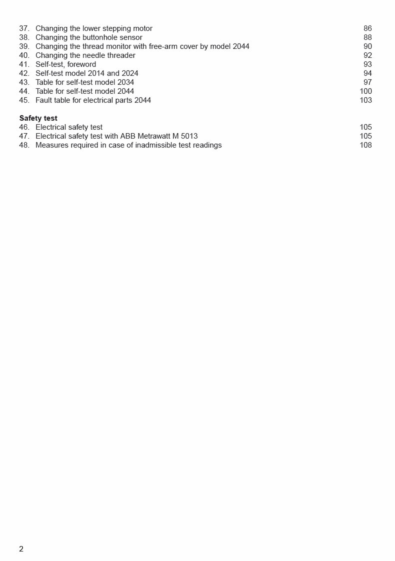 PFAFF Expression 2014 2024 2034 2044 Repair / Service Manual - Etsy