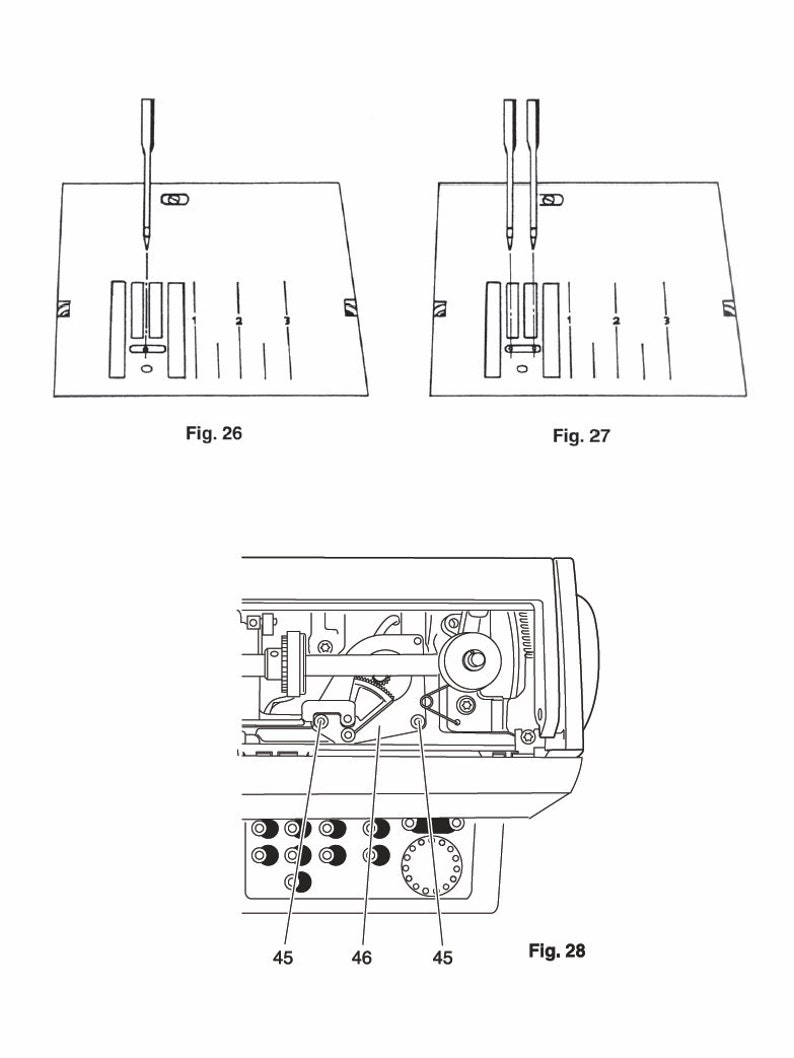 PFAFF Expression 2014 2024 2034 2044 Repair / Service Manual - Etsy