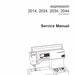 PFAFF Expression 2014 2024 2034 2044 Repair / Service Manual - Etsy