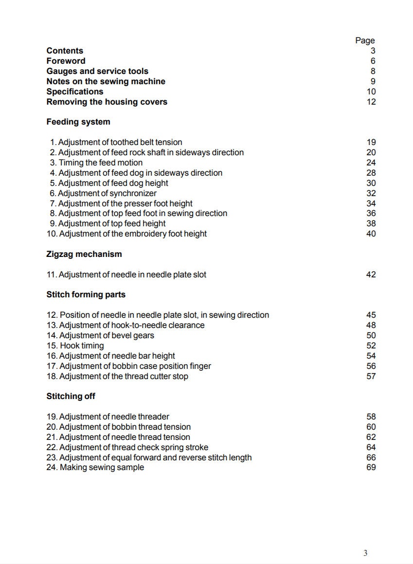 PFAFF Creative 2170/2144/2140 Machine Repair / Service / Test Program ...