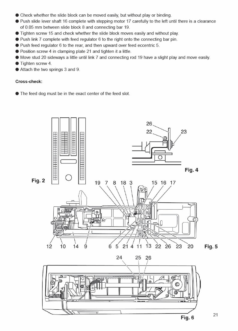 PFAFF Expression 2014 2024 2034 2044 Repair / Service Manual - Etsy
