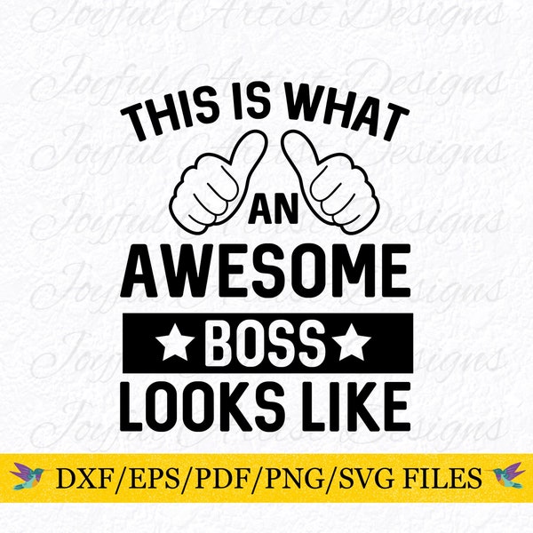 Boss Quotes Svg - Etsy