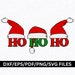 Christmas Ho Ho Ho SVG PNG Santa Hat Svg Christmas Shirt Svg Santa Ho ...