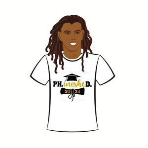 PHD Phinished 2024 Doctor of Philosophy Doctorate PHD Graduate Doctoral ...