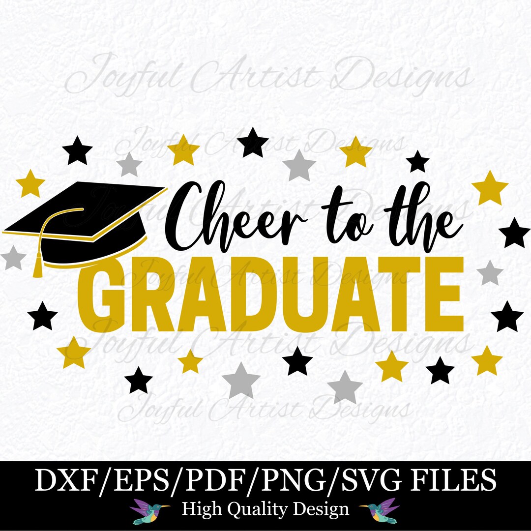 Cheer to the Graduate Congrats Grad Graduation Party Decor for Banner ...