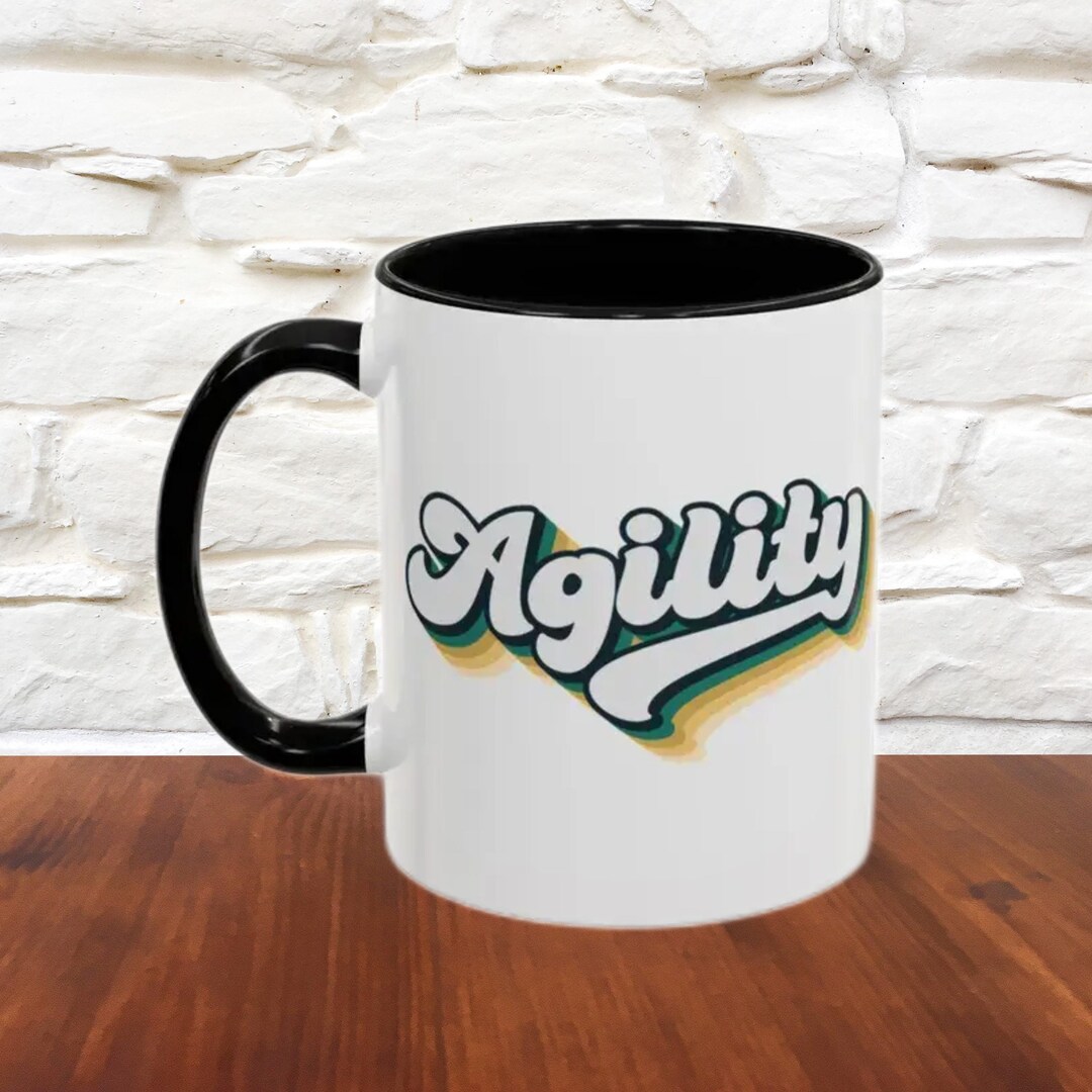 Dog Agility Mug: Gift for Dog Lovers & Trainers - Etsy