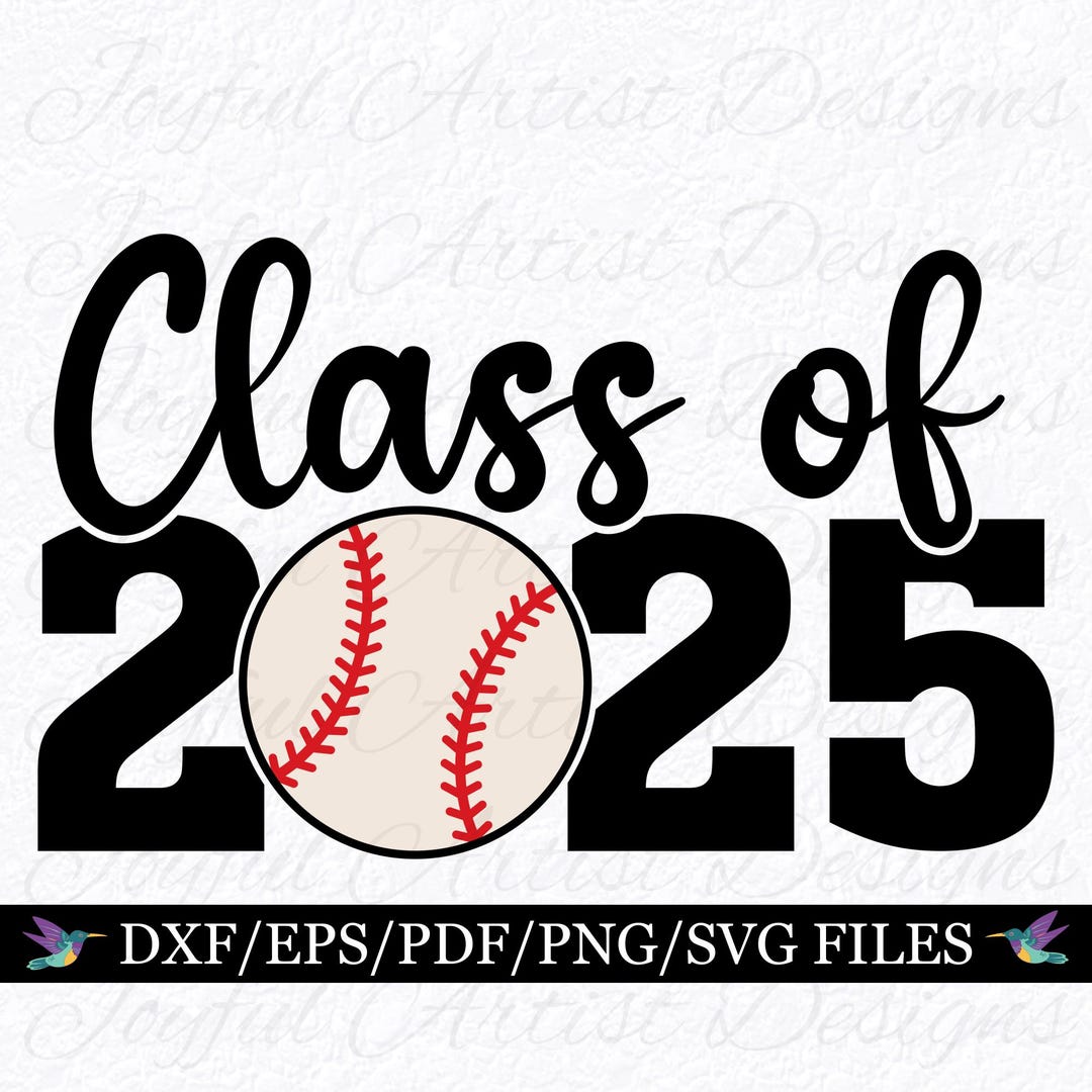 Class of 2025 Baseball Sport Design Senior Baseball Player High School ...