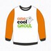 One Cool Ghoul Halloween Design for Kids (SVG, PNG, PDF) - Etsy