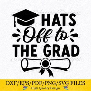 Hats off to the Grad Senior College Masters Graduate Gift Congrats Grad ...