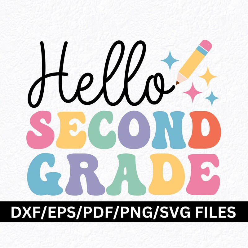 Hello 2nd Grade - Etsy