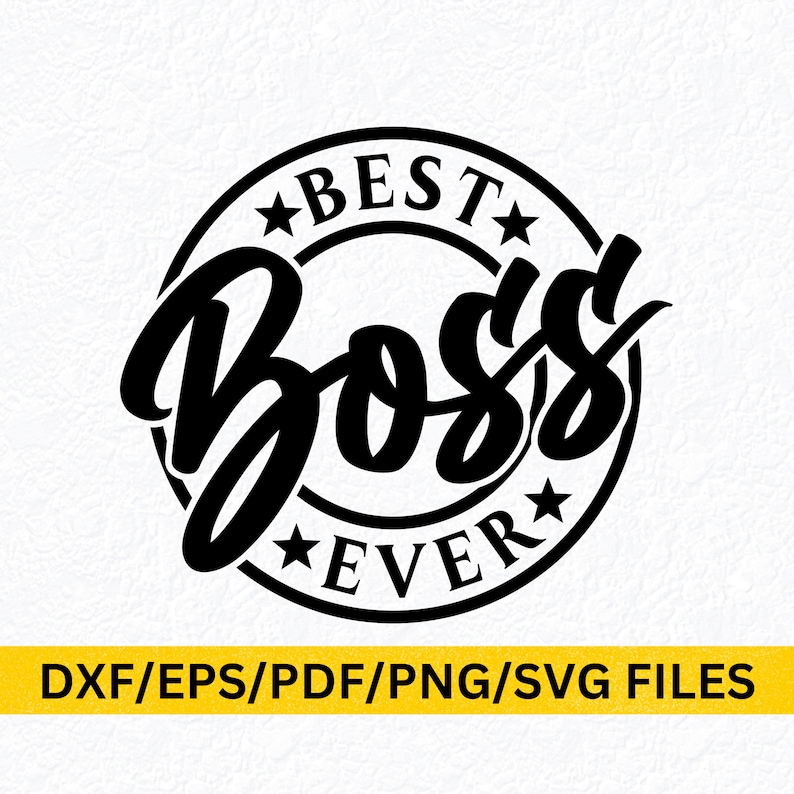 Boss SVG, PNG, PDF, Bosses Day Gift Design Sublimation & Cricut ...