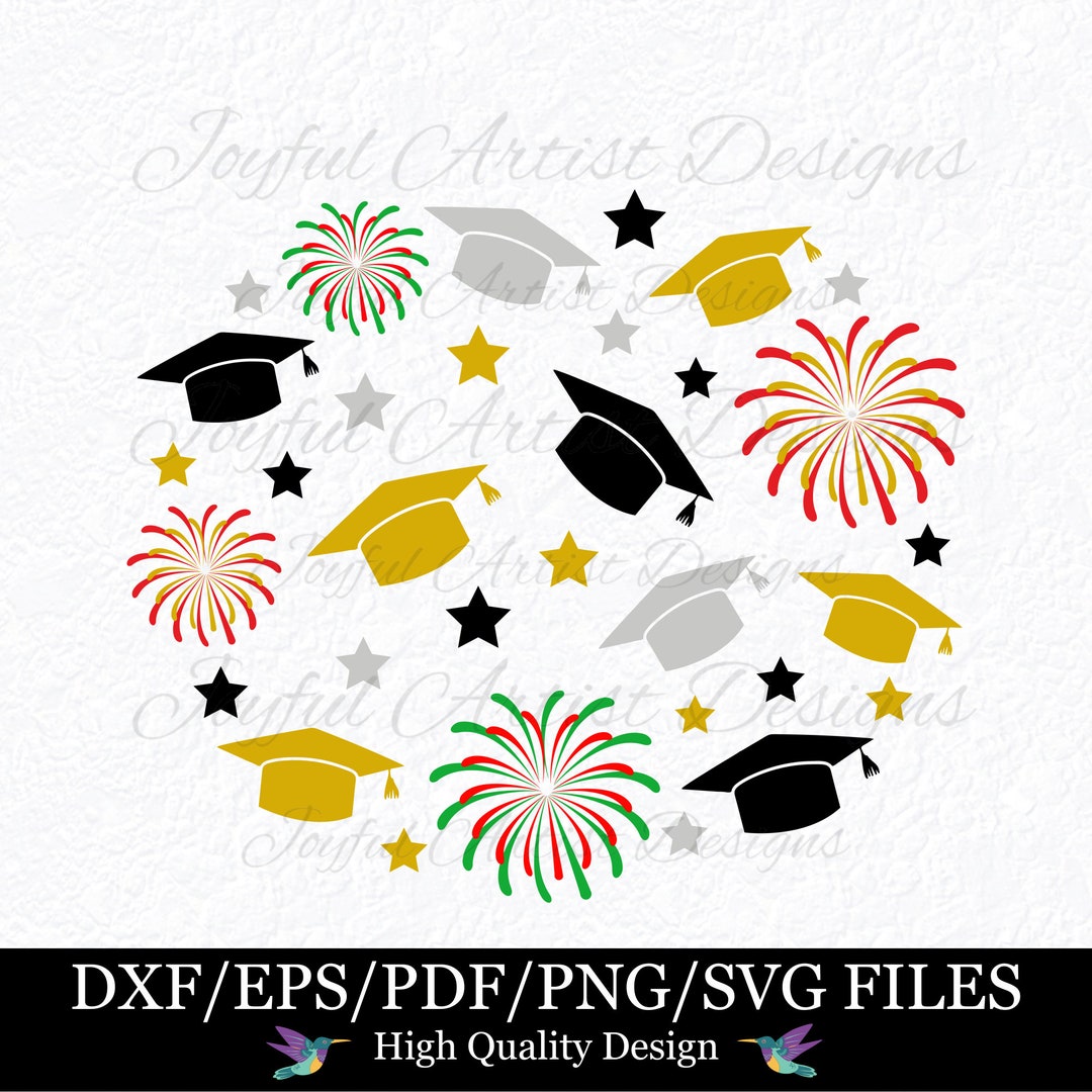 Graduation Party Deco Graduation Caps Congrats Grad Senior College ...