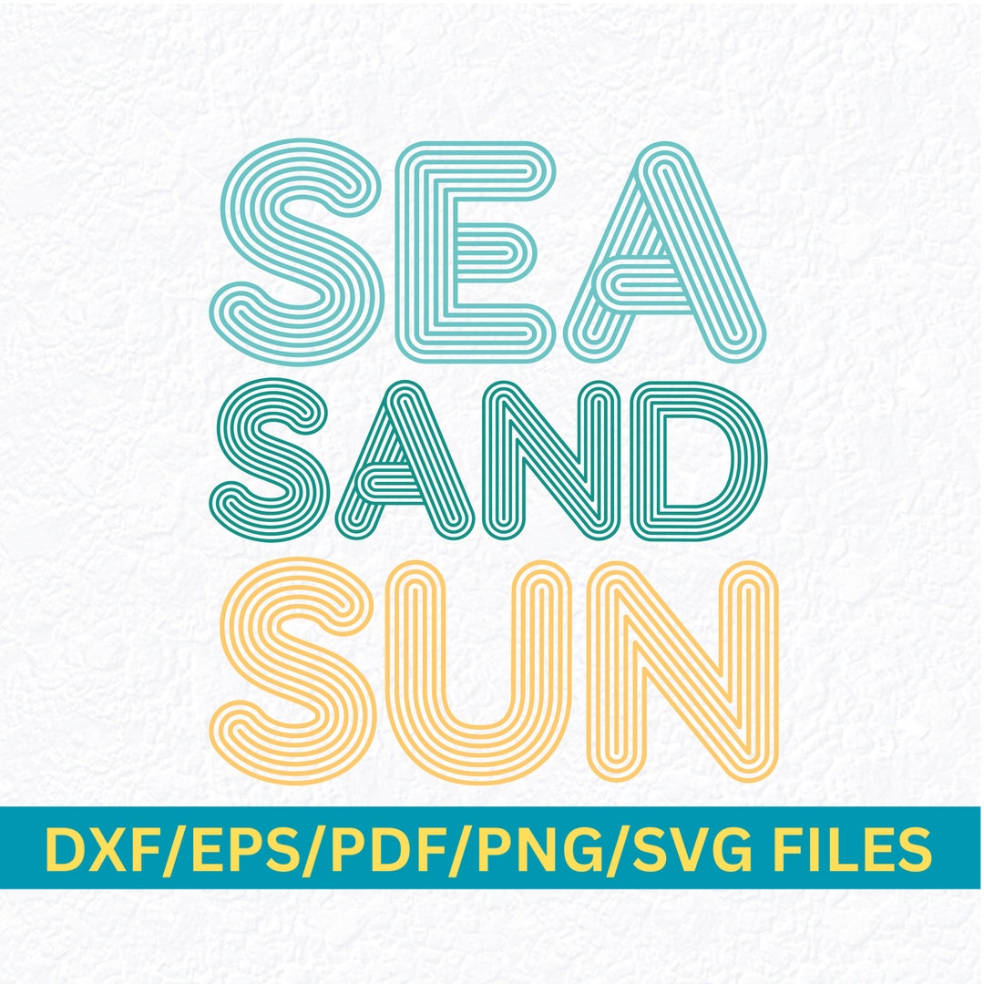 Meer und Strand PNG, Sommer Vibes SVG, Meer und Sand svg, Surf svg ...