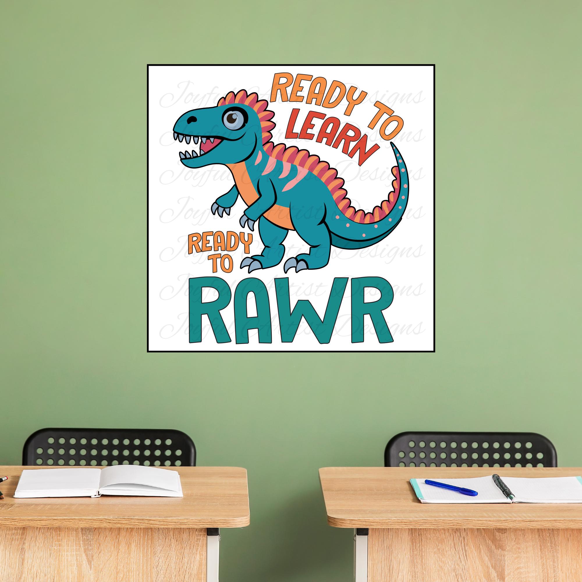 Dinosaur Back-to-school SVG: Kids T-rex School Shirt Design (digital ...