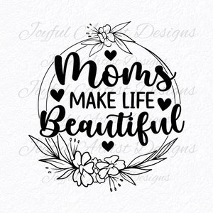 Mom Bundle Mom Quotes Saying Mother's Day Mom T-shirt Card Mug Cup Mum ...