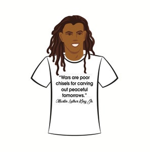 MLK Day Svg Dr. King Svg MLK Printable Poster Quote Svg MLK Shirt Svg ...