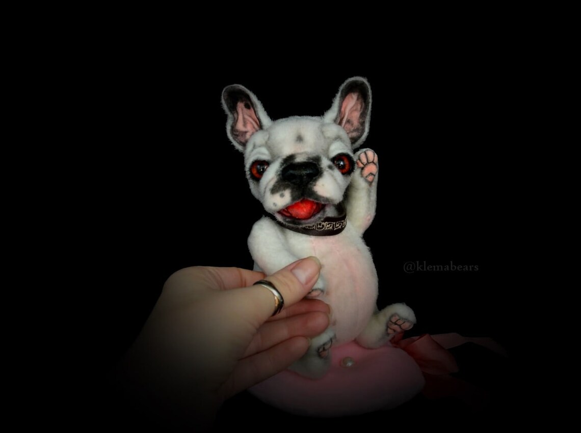 Bulldog Sewing Pattern Figure Stuffed Animal Pattern - Etsy