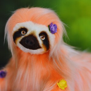 Sloth Sewing Pattern PDF • 10 Inch Plush Sloth Toy • Realistic Poseable ...