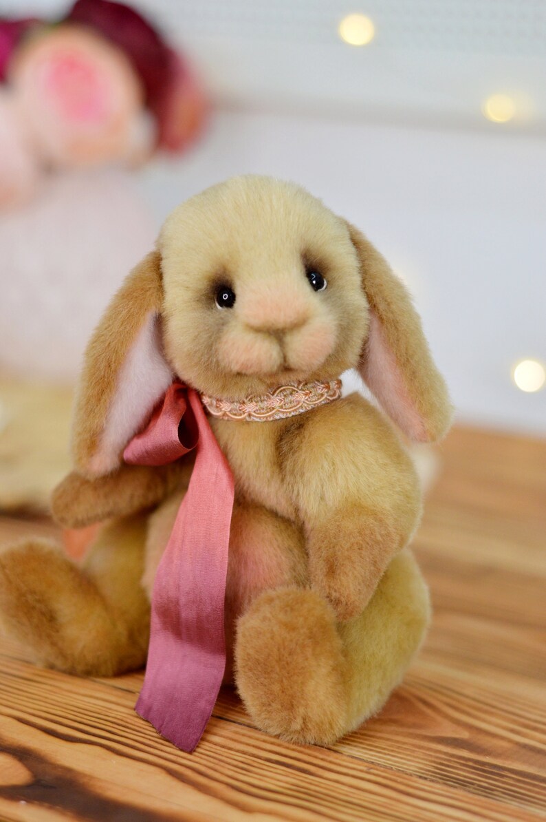 TEDDY RABBIT Pattern Figure Stuffed Animal Pattern - Etsy
