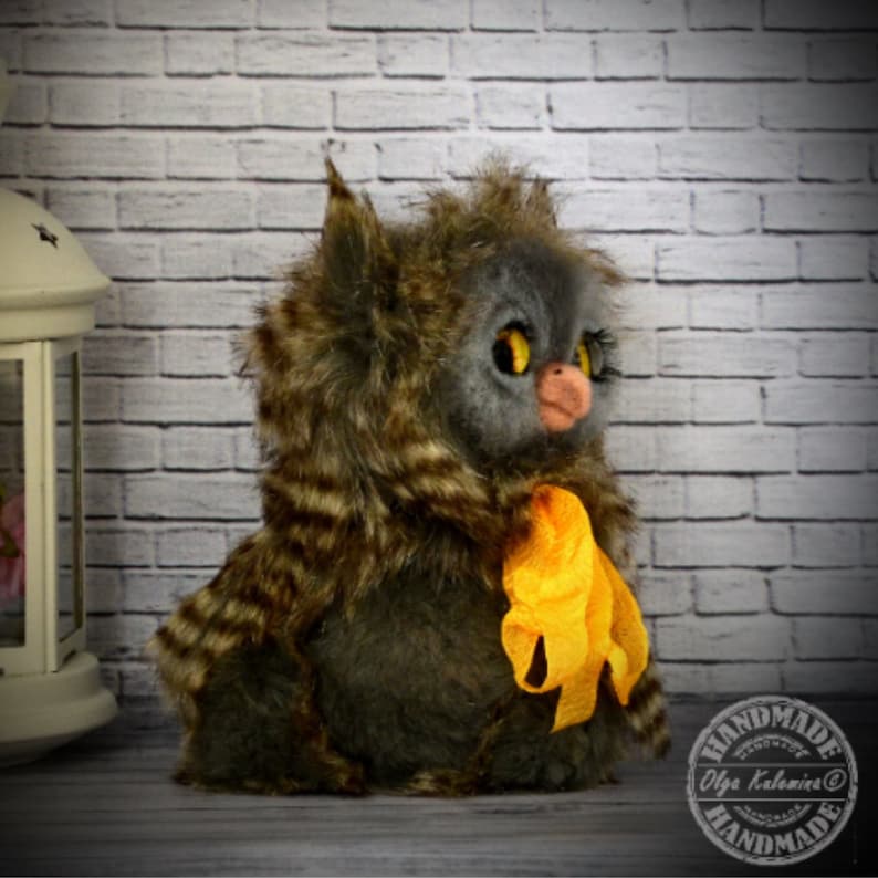 OWL PDF Pattern – Teddy Owl Sewing Template – Plush Owl Toy – Stuffed ...