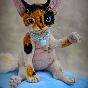 Plush Pattern Kitten - Cat Sewing Pattern Pattern Stuffed Animal ...