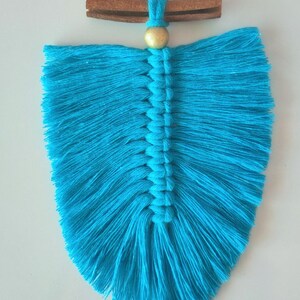 Feather Macrame Pattern Beginner / Leaf Tutorial / Step by Step DIY ...