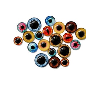 Eyes for Printing Realistic Irises Cat Eyes Cat Irises Realistic Eyes ...