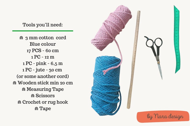 Pixel Heart Macrame Wall Hanging PDF Tutorial Valentine's - Etsy