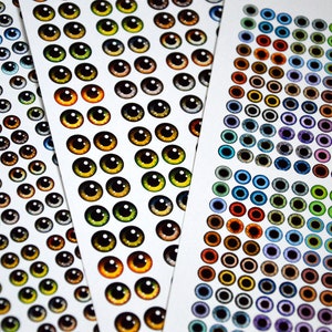 Eyes for Printing Realistic Irises Cat Eyes Cat Irises Realistic Eyes ...