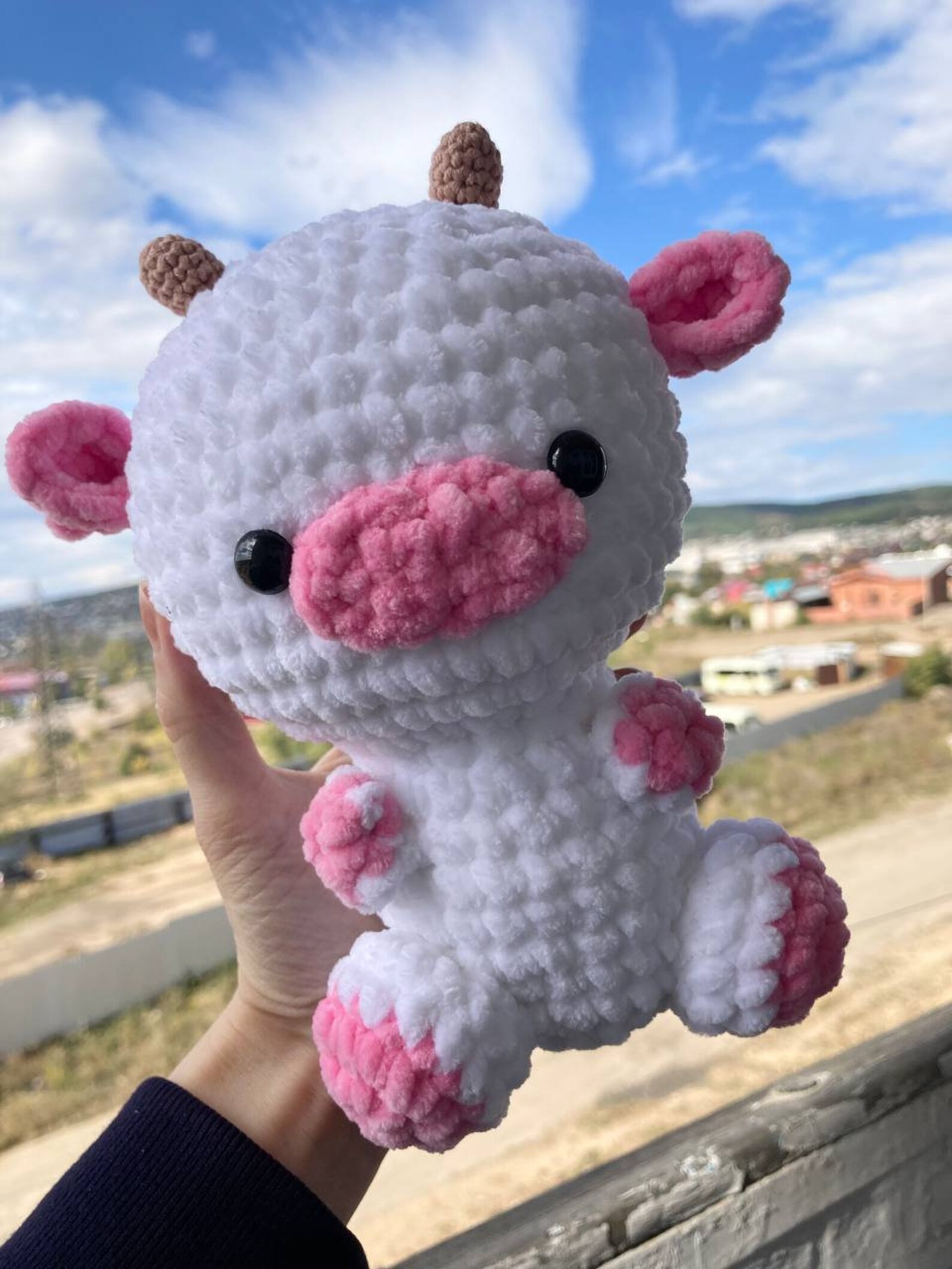 Crochet Cow Pattern Strawberry Cow Amigurumi Pattern Cow Plush - Etsy