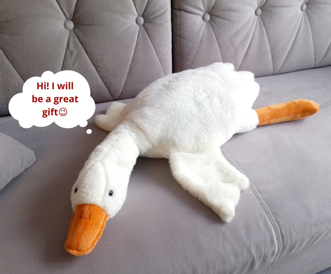 Sewing Pattern for Making a Plush Goose Toy to Hug Goose - Etsy Australia