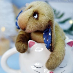 Rabbit Pattern Sewing Bunny Rabbit Stuffed Animal Doll Sewing Pattern ...