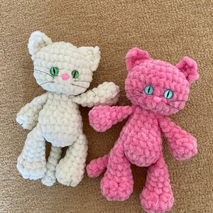 Crochet Cat Pattern Plush Cat Pattern Amigurumi Cat Pattern Crochet ...