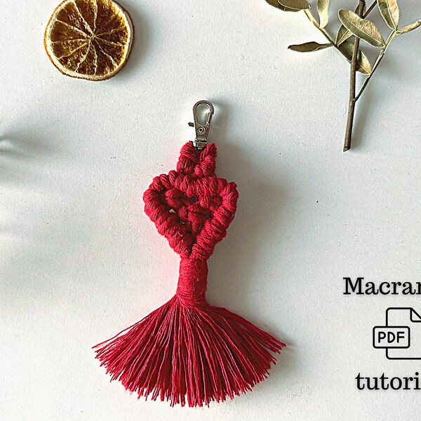 Heart Macrame Pattern - Etsy